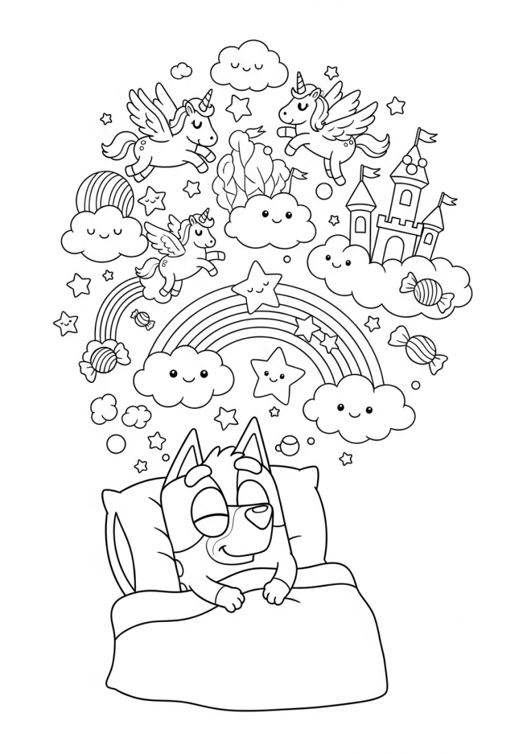 Bluey And Bingo Coloring Pages (20+ Free Printables) - 2026